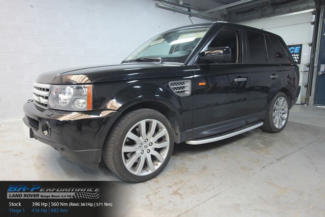 Landrover Range Rover L322 4.2 V8 Supercharged stage 1 - BR-Performance ...