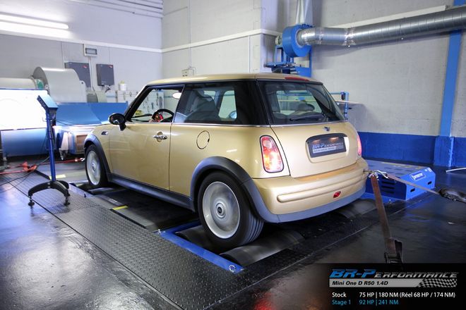 Mini One / One D / Minimalist R50 One 1.4 D stage 1 - BR-Performance ...