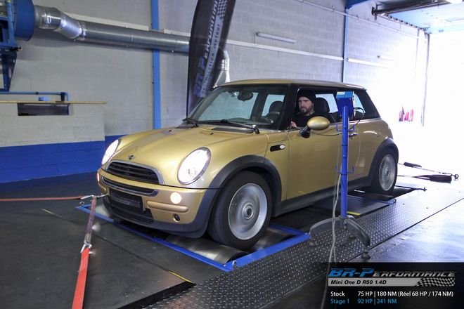 Mini One / One D / Minimalist R50 One 1.4 D stage 1 - BR-Performance ...