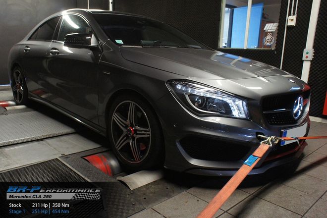 Mercedes CLA C117 CLA250 stage 1 - BR-Performance - Motor optimisation