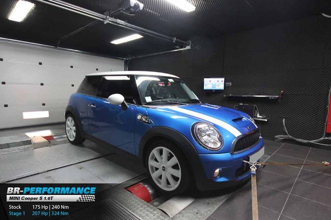 Mini Cooper S ... R56 S stage 1 - BR-Performance - Motor optimisation