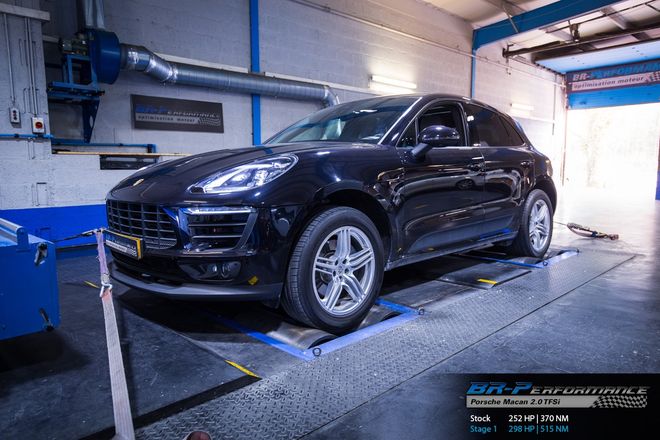 Porsche Macan 2.0 TFSI stage 1 - BR-Performance - Motor optimisation