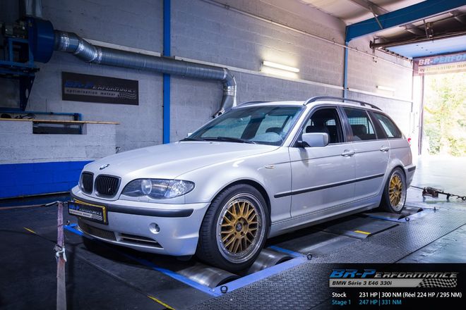 BMW Serie 3 E46 330i stage 1 - BR-Performance - Motor optimisation