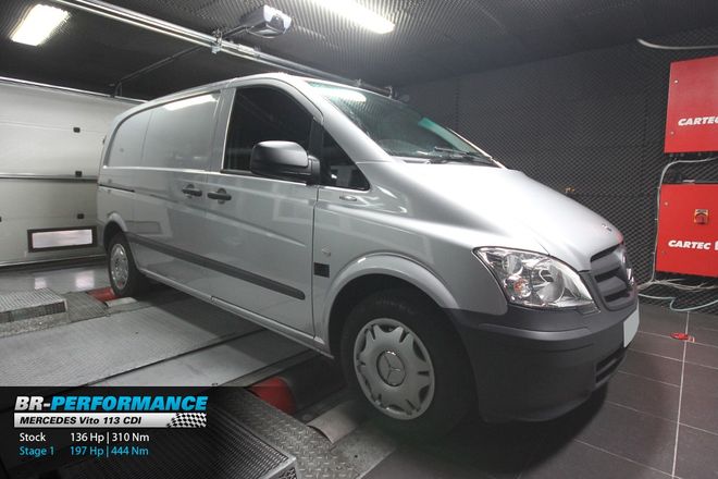 Mercedes Vito W639 113 CDI stage 1 - BR-Performance - Professionele ...
