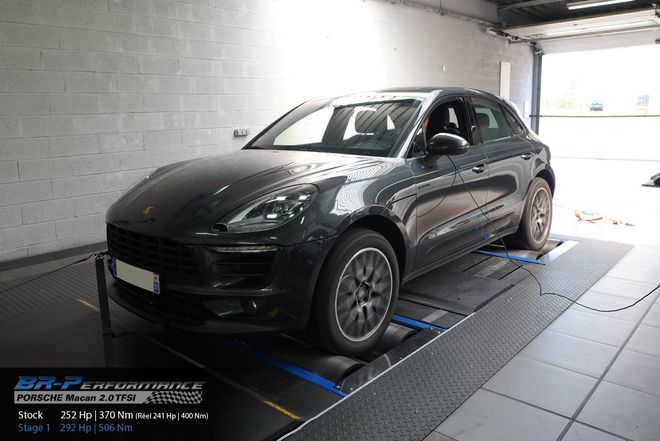 Porsche Macan 2.0 TFSI stage 1 - BR-Performance - Motor optimisation