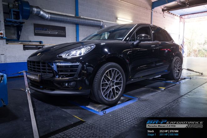 Porsche Macan 2.0 TFSI stage 1 - BR-Performance - Motor optimisation