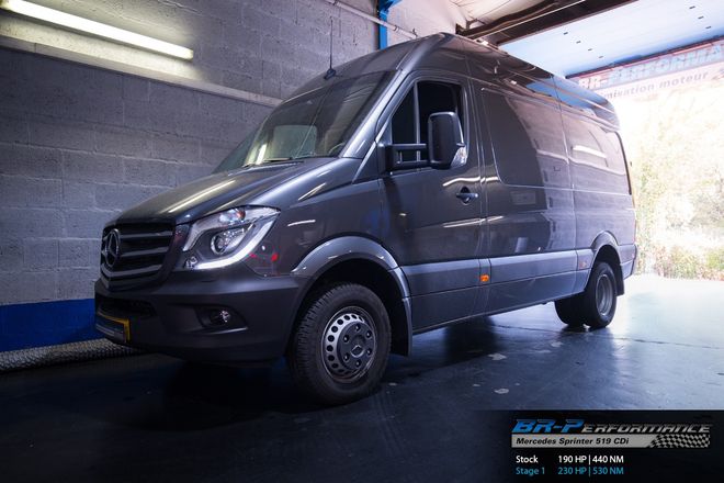 Mercedes Sprinter W906 219/319 CDI stage 1 - BR-Performance ...
