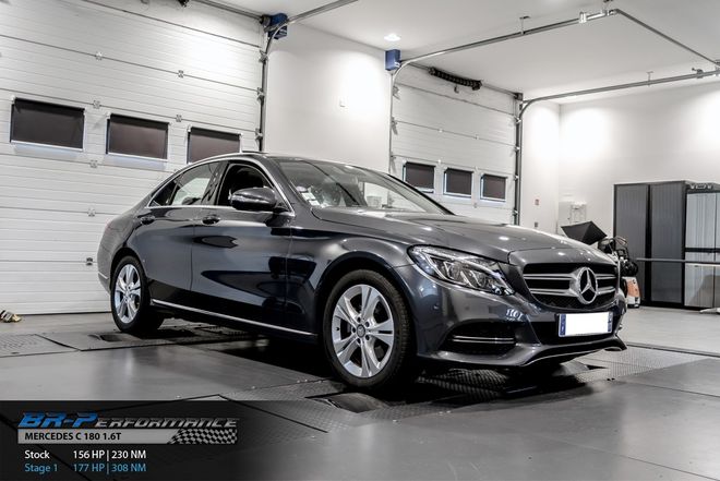 Mercedes C W205 180 (1.6T) stage 1 - BR-Performance - Motor optimisation