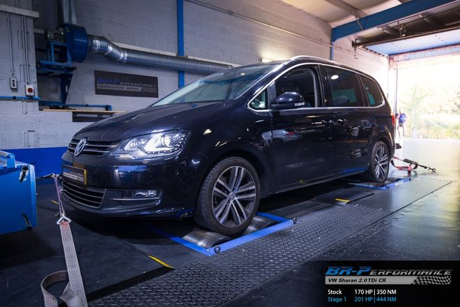 Volkswagen Sharan 2.0 CR TDi stage 1 - BR-Performance - Professionele ...