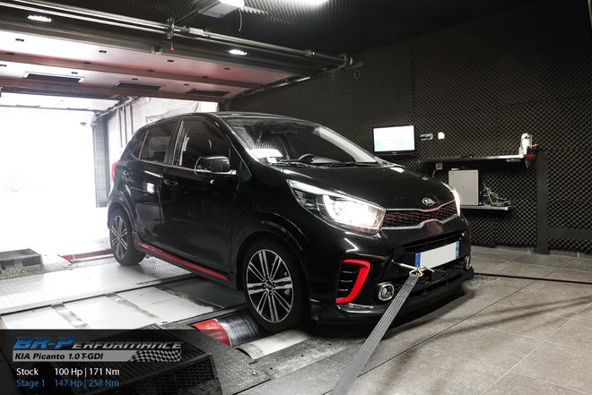 Kia Picanto 1.0 T-GDI stage 1 - BR-Performance - Professionele chiptuning