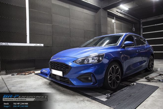 Ford Focus Mk4 1.5T Ecoboost stage 1 - BR-Performance - Motor optimisation