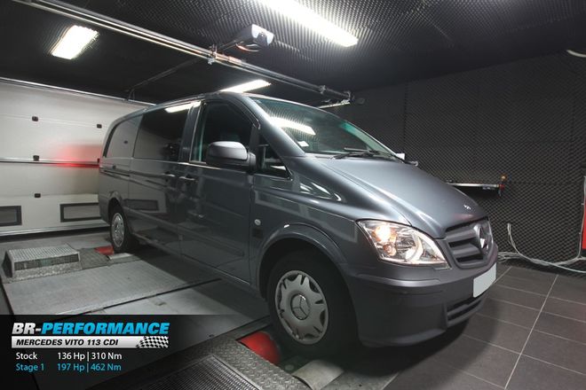 Mercedes Vito W639 113 CDI stage 1 - BR-Performance - Professionele ...