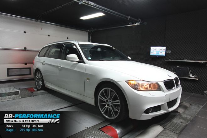 BMW Serie 3 E9x LCI 320d stage 1 - BR-Performance - Motor optimisation