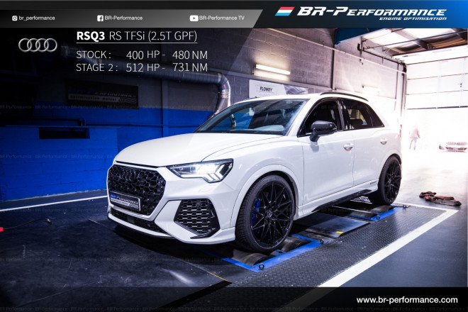 Audi RSQ3 F3 RS Q3 2.5 TFSI (GPF) stage 2 - BR-Performance - Motor ...