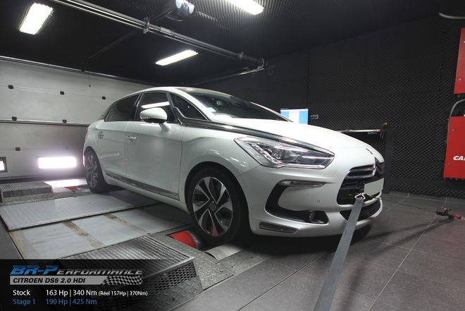Citroën DS5 2.0 HDi stage 1 - BR-Performance - Motor optimisation