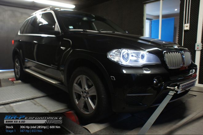 BMW X5 E70 LCI 40d stage 1 - BR-Performance - Motor optimisation