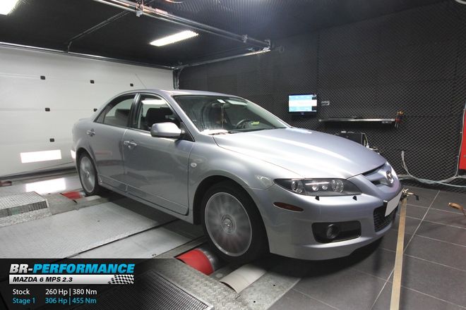 Mazda MPS 2.3T MPS stage 1 - BR-Performance - Motor optimisation