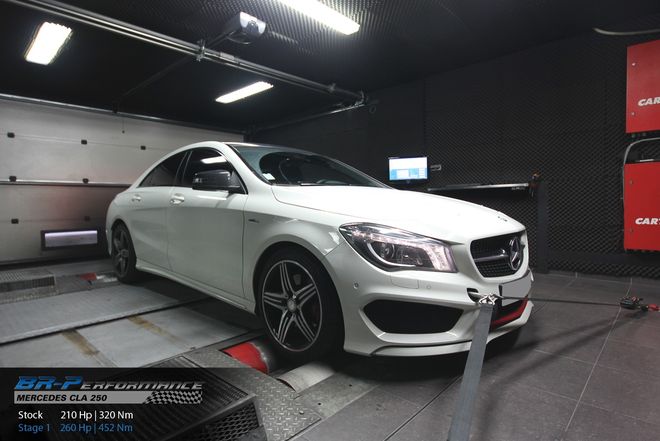 Mercedes CLA C117 CLA250 stage 1 - BR-Performance - Motor optimisation