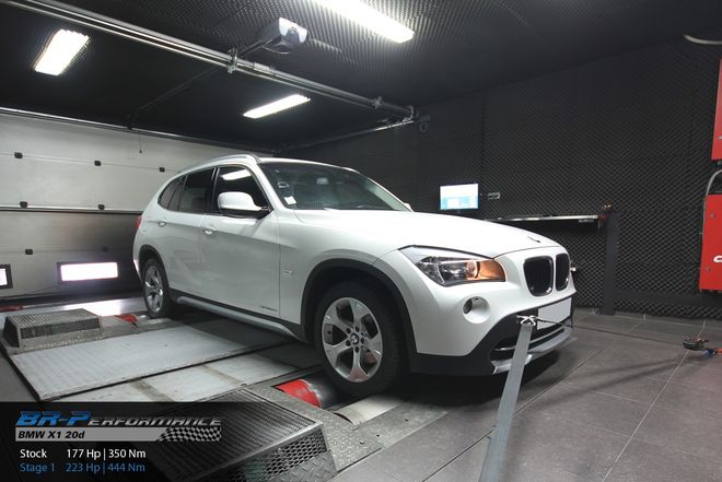 BMW X1 E84 20d stage 1 - BR-Performance - Motor optimisation