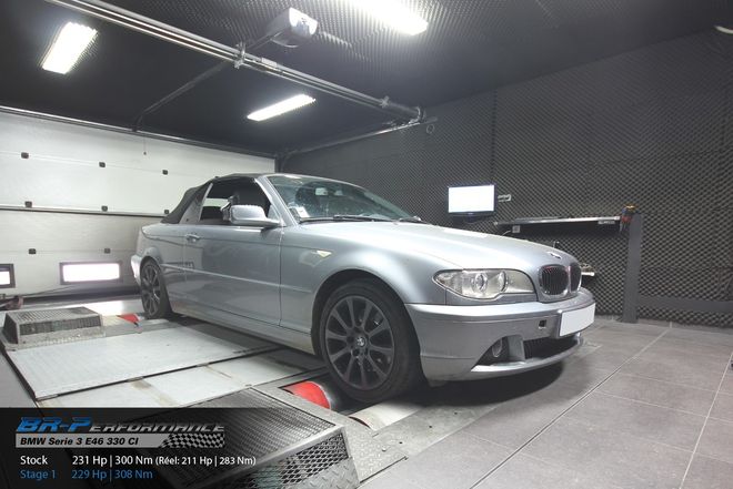 BMW Serie 3 E46 330i stage 1 - BR-Performance - Motor optimisation
