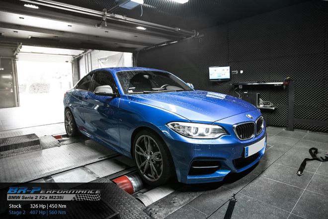 BMW Serie 2 F2x M235i stage 2 - BR-Performance - Motor optimisation