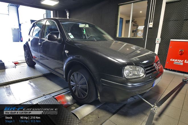 Volkswagen Golf IV 1.9 TDi stage 1 - BR-Performance - Motor optimisation