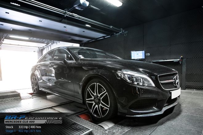 Mercedes CLS C218 Ph2 CLS 400 stage 1 - BR-Performance - Motor optimisation