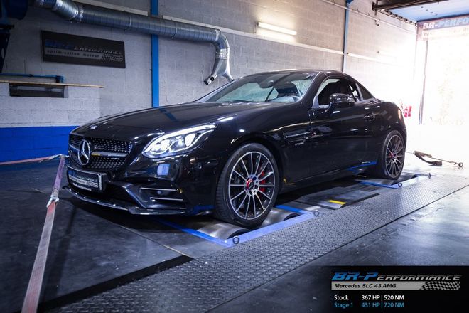 Mercedes SLC SLC 43 AMG stage 1 - BR-Performance - Motor optimisation