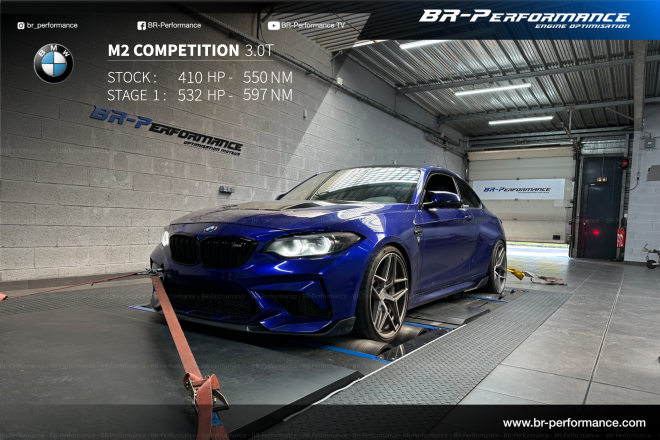 BMW M2 F87 M2 Competition stage 2 - BR-Performance - Motor optimisation