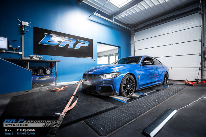BMW Serie 4 F32/33 435d stage 2 - BR-Performance - Motor optimisation