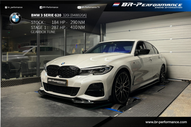 BMW Serie 3 G2x 320i stage 1 - BR-Performance - Motor optimisation