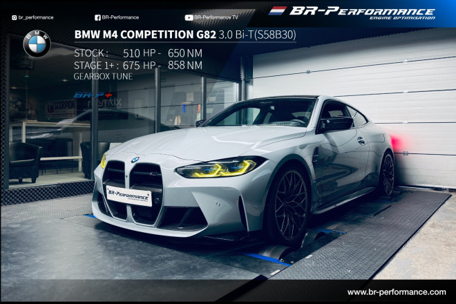 BMW M4 G82 M4 Competition stage 2 - BR-Performance - Motor optimisation