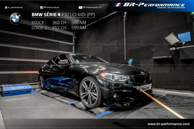 BMW Serie 4 F32/33 LCI 440i (PP) stage 1 - BR-Performance - Motor ...