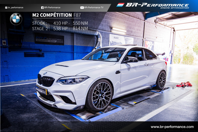 BMW M2 F87 M2 Competition stage 2 - BR-Performance - Motor optimisation