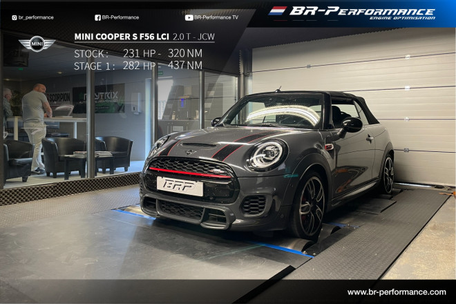Mini Cooper S ... F56 LCI 2.0 T - JCW stage 1 - BR-Performance - Motor ...