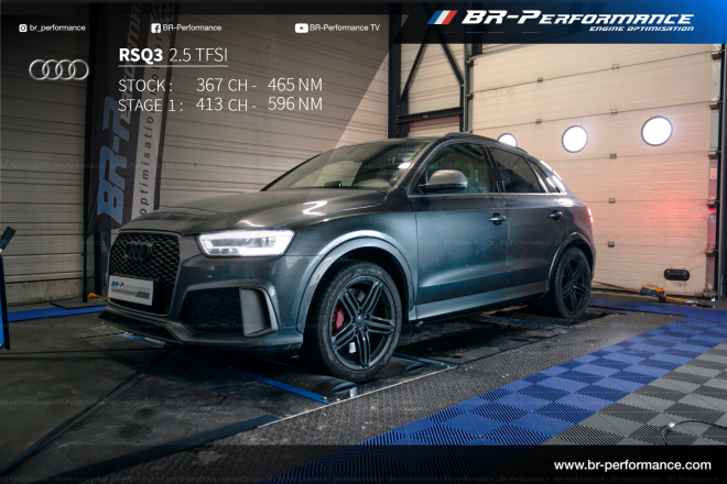 Audi RSQ3 8U 2.5 TFSI 'Performance' stage 1 - BR-Performance - Motor ...