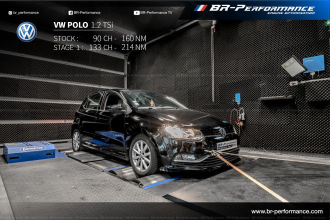 Volkswagen Polo 6C1 1.2 TSi stage 1 - BR-Performance - Reprogrammation ...
