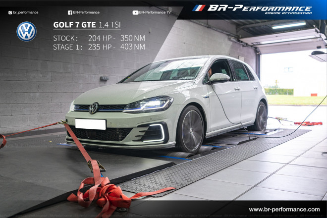 Volkswagen Golf Golf VII Mk2 1.4 TSI GTE stage 1 - BR-Performance ...